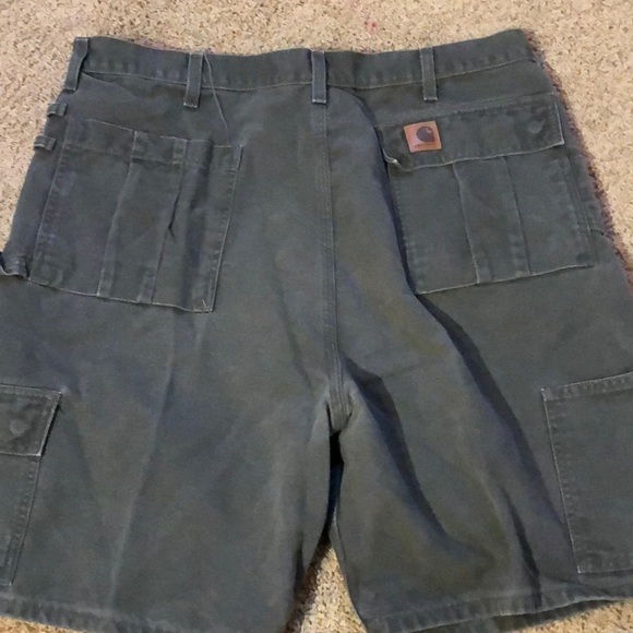 Shorts | Carhartt Army Green Work Shorts | Poshmark